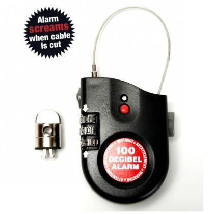 Câble Lock Alarm Mini, câble à alarme 100dB antivol ordinateur ...